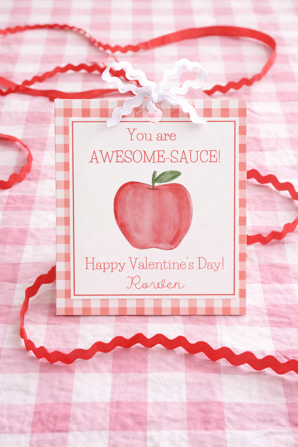 You are Awesome-Sauce! Gift Tag – Fort Worth Party Paper